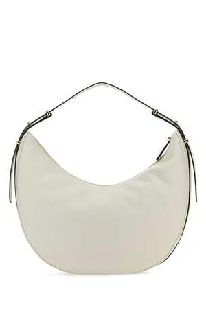 Prada Leather Big Arquã¨ Handbag - White