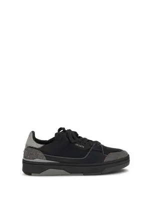 Axel Arigato Leather Low Top Sneakers - Black