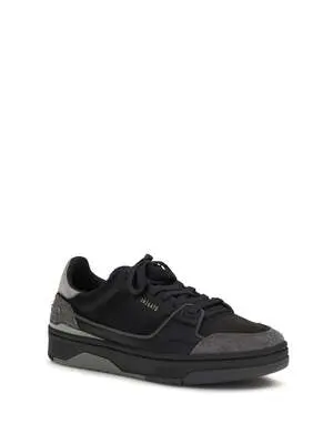 Axel Arigato Leather Low Top Sneakers - Black