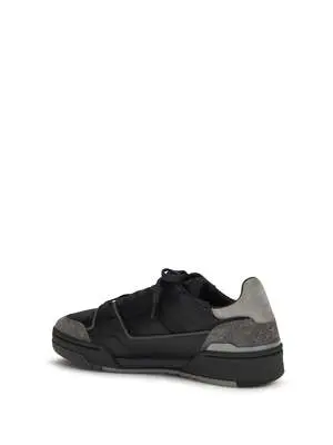 Axel Arigato Leather Low Top Sneakers - Black