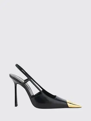 Saint Laurent Lambskin High Heel Shoes - Black