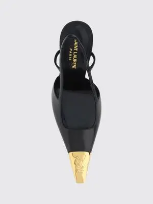 Saint Laurent Lambskin High Heel Shoes - Black
