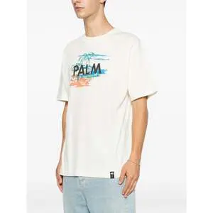 Palm Angels Neutrals T-shirts & Vests T-shirts