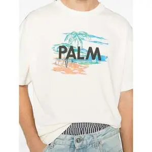 Palm Angels Neutrals T-shirts & Vests T-shirts