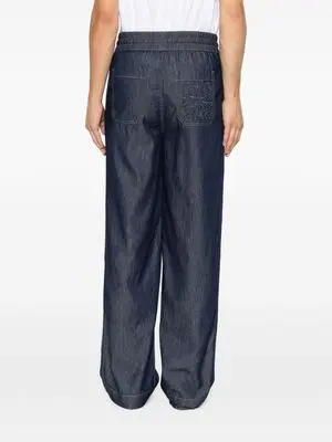 Loewe Denim Wide-leg Trousers