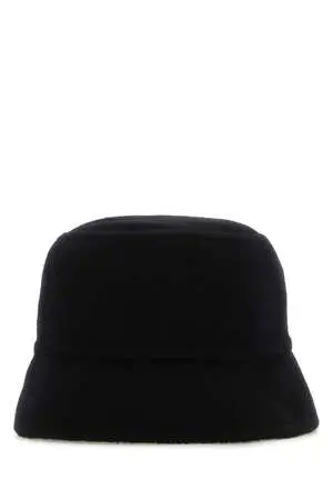 Prada Midnight Cashmere Bucket Hat - Blue