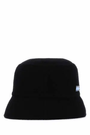 Prada Midnight Cashmere Bucket Hat