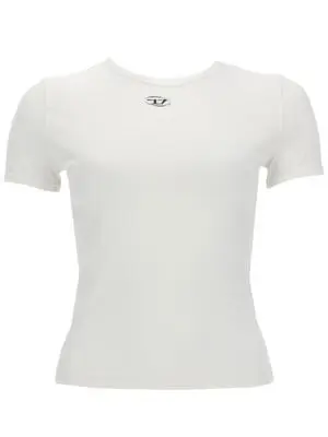 DIESEL® T-shirt T-uncutieslong-od - White
