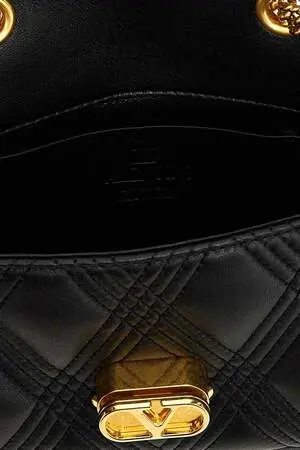Valentino Garavani Quiltie 67 Shoulder Bag - Black