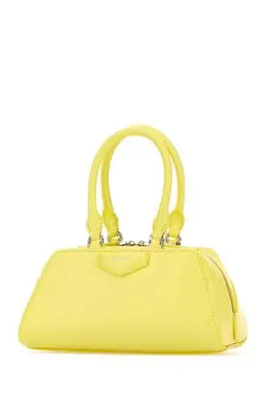 Givenchy Leather Mini Antigona East-west Handbag - Yellow