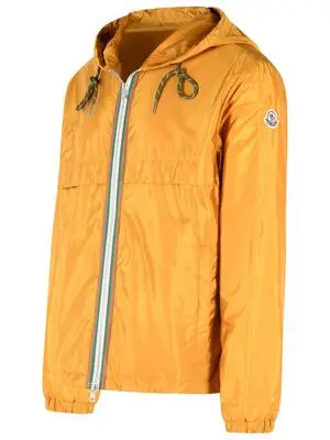 Moncler Nidge' Polyamide Hooded Jacket - Yellow