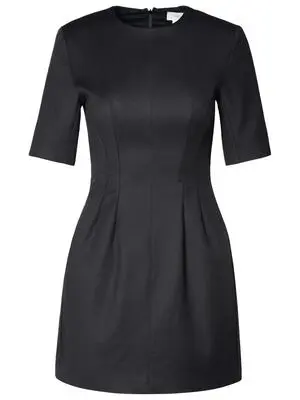 Sportmax Colomba' Cotton Blend Dress - Black