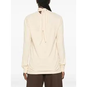 LEMAIRE Neutrals Tops T-shirts & Jerseys