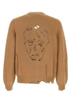 Alexander McQueen Biscuit Cotton Cardigan