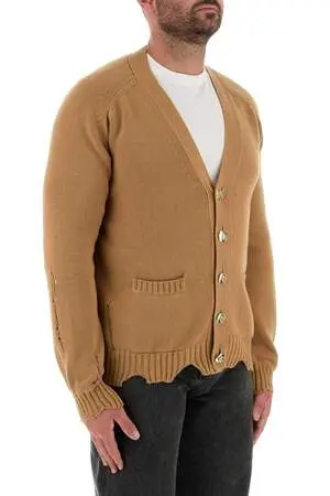 Alexander McQueen Biscuit Cotton Cardigan