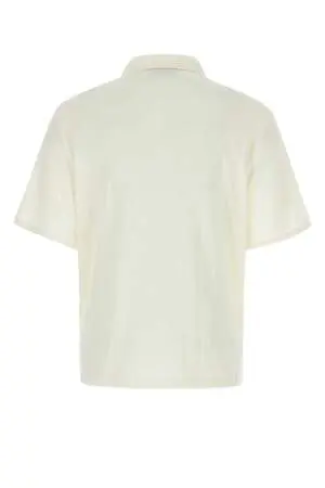 Our Legacy Ivory Polyester Blend Shirt
