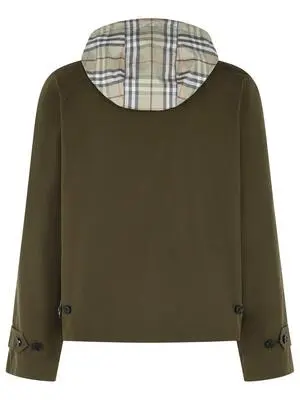 Burberry Reversible Cotton 'check' Jacket