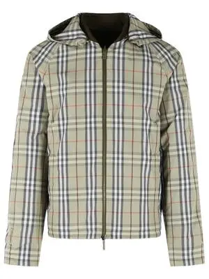 Burberry Reversible Cotton 'check' Jacket