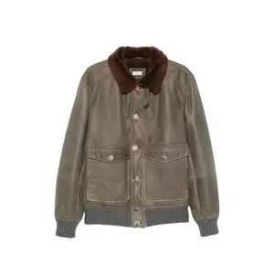 Brunello Cucinelli Leather Jacket
