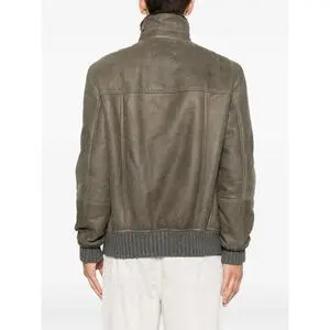 Brunello Cucinelli Leather Jacket