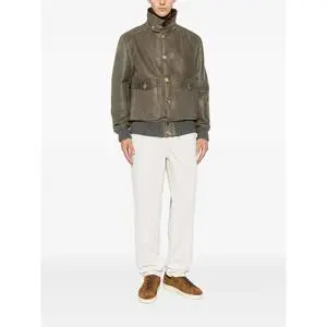 Brunello Cucinelli Leather Jacket