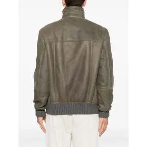 Brunello Cucinelli Leather Jacket