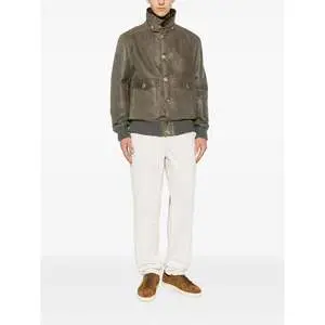 Brunello Cucinelli Leather Jacket
