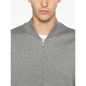 Brunello Cucinelli Zip-up Sweatshirt - Gray