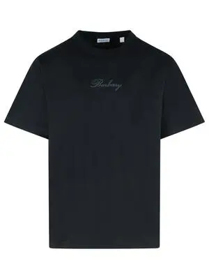 Burberry Ryan' Cotton T-shirt - Black