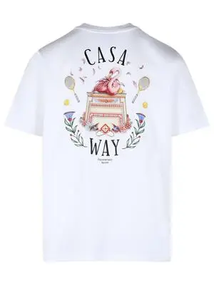 Casablanca Casaway' Cotton T-shirt - White