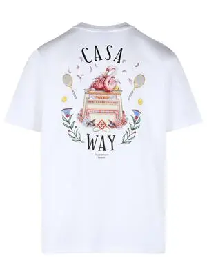 Casablanca Casaway' Cotton T-shirt - White