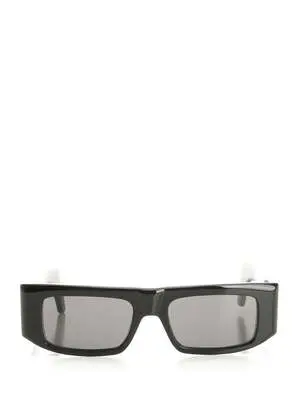 Valentino Garavani Rectangular Acetate Glasses - Black
