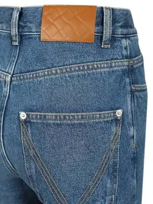 Bottega Veneta Medium Indigo Flared Jeans