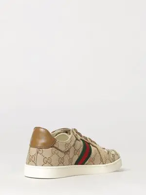 Gucci Stretch Low-top Cotton Sneakers With Jacquard Gg Monogram