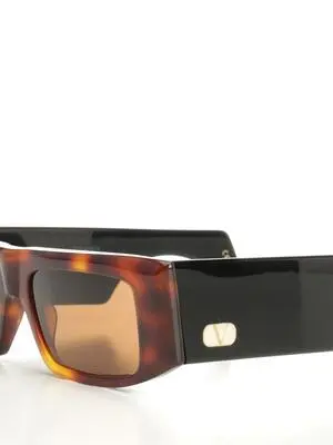 Valentino Garavani Rectangular Acetate Glasses