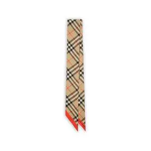 Burberry Neutrals Scarves - Cream
