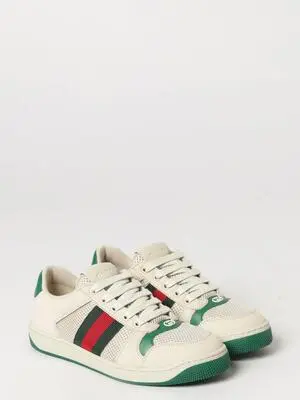 Gucci Screener Low-top Sneakers - Cream