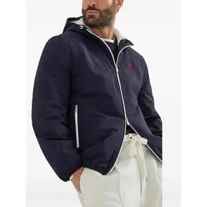 Brunello Cucinelli Jackets Bomber Jackets - Blue