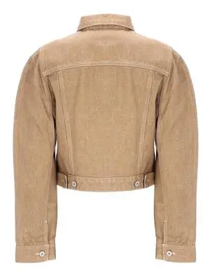 Jacquemus Cargo Jacket Ovalo - Cream
