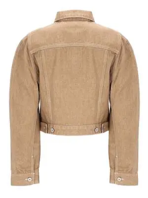 Jacquemus Cargo Jacket Ovalo - Cream
