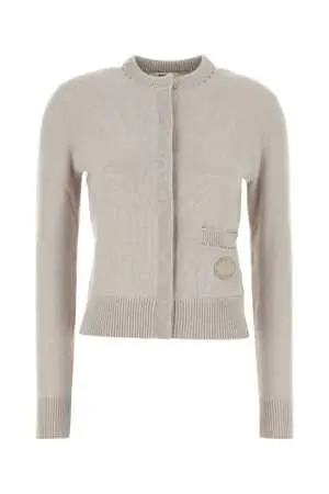 Fendi Cappuccino Cashmere Cardigan - Brown