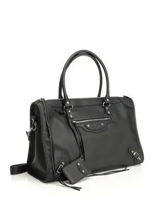Balenciaga Large Le City Business Bag - Black