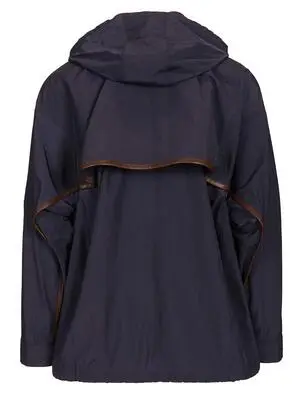 Loewe Hooded Jacket In Technical Fabric
