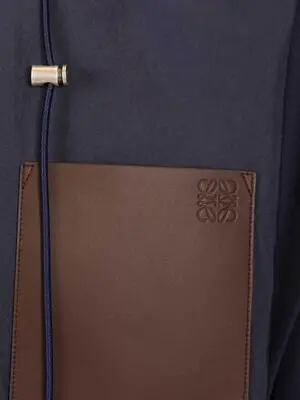Loewe Hooded Jacket In Technical Fabric