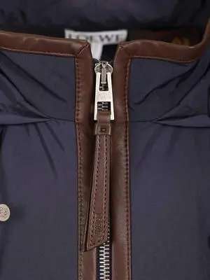 Loewe Hooded Jacket In Technical Fabric