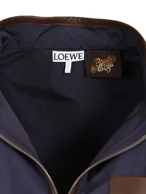Loewe Hooded Jacket In Technical Fabric