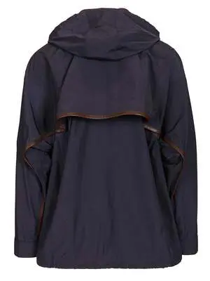 Loewe Hooded Technical Fabric Jacket - Blue