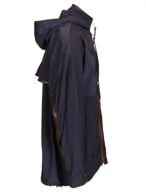 Loewe Hooded Technical Fabric Jacket - Blue