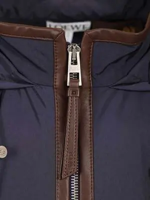 Loewe Hooded Technical Fabric Jacket - Blue