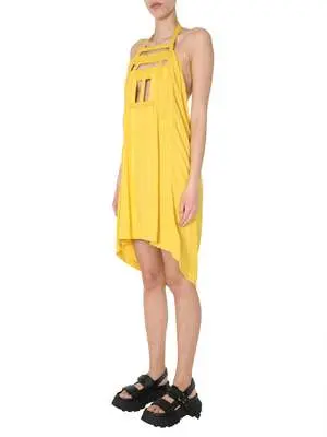 Rick Owens Midi Dress - Yellow